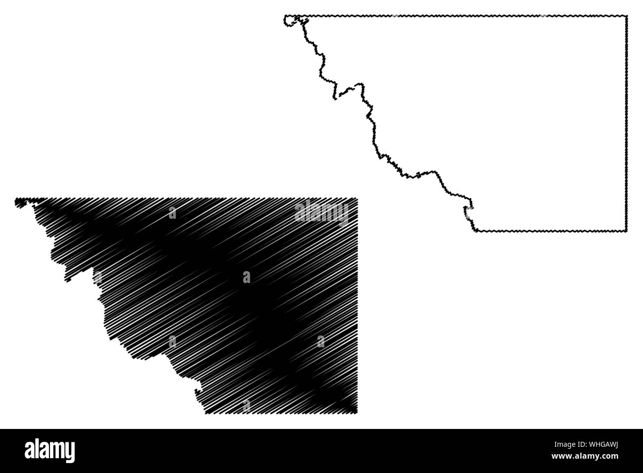 Loving County, Texas (Counties in Texas, United States of America,USA ...