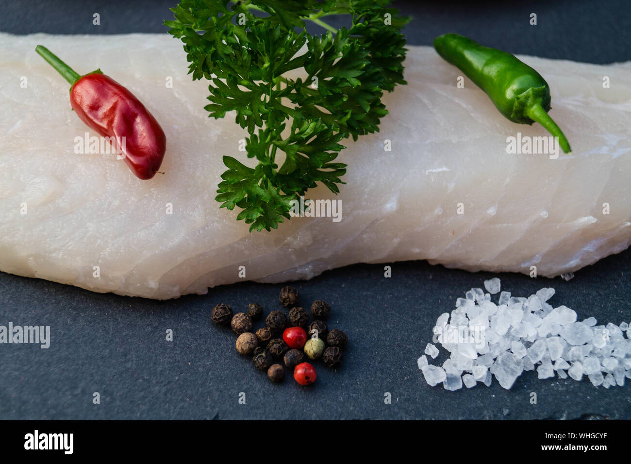 delicious red snapper fish filet Stock Photo - Alamy