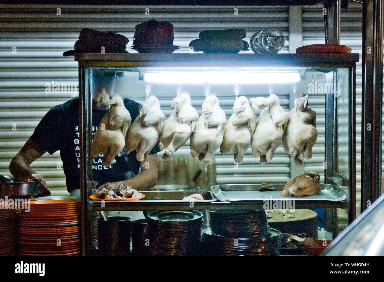 Street vendor selling chickens hi-res stock photography and images - Alamy