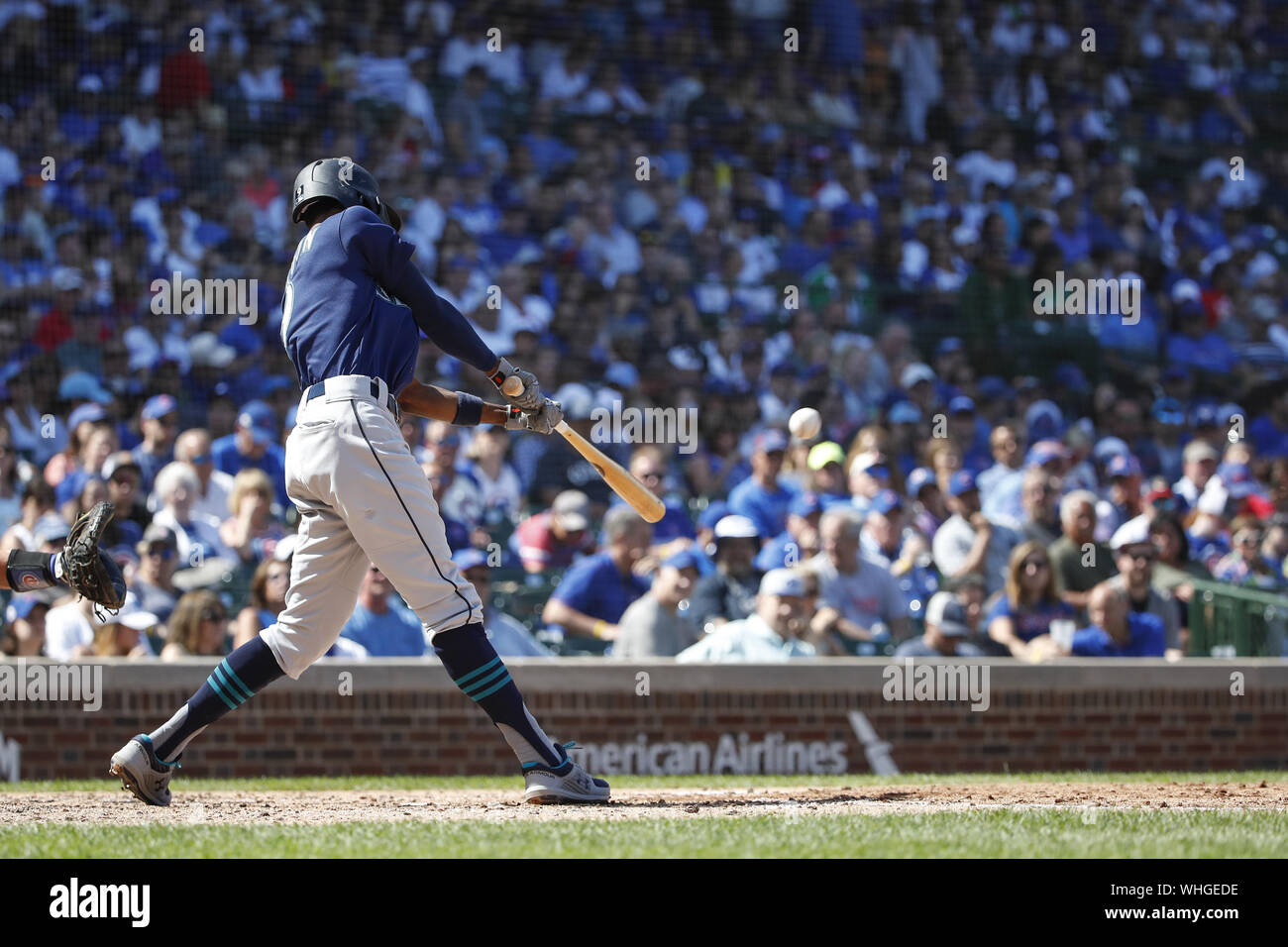 Chicago, USA. 02nd Sep, 2019. Seattle Mariners second baseman Dee ...