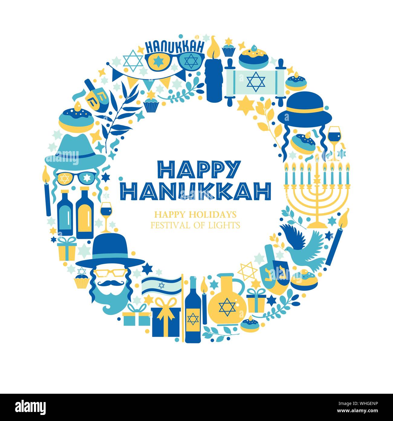 Jewish Christmas Symbols Hanukkah Traditional Jewish Holiday Symbols