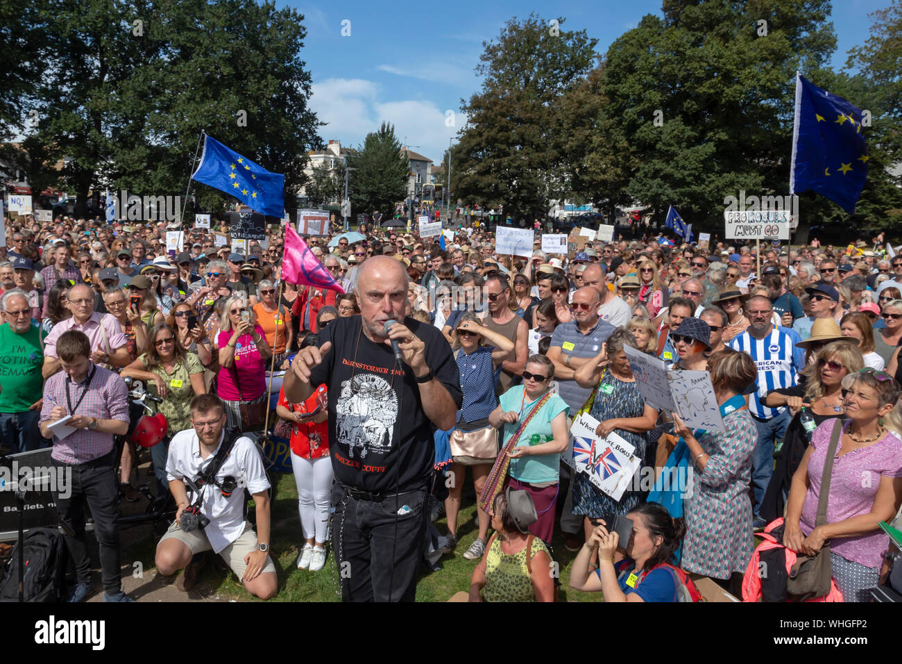 Protest signs reading “stop hi-res stock photography and images - Alamy