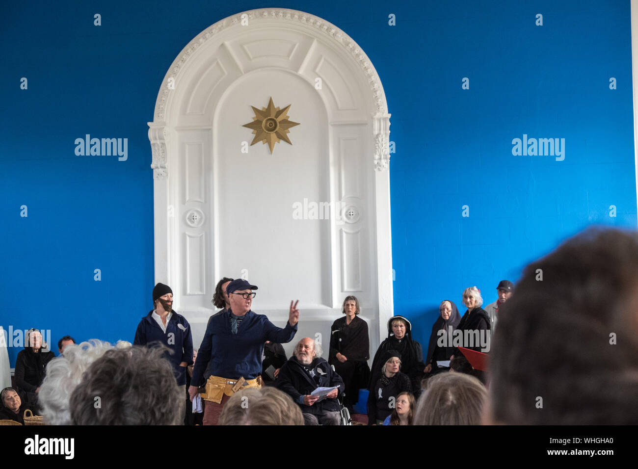 "Borth Begins", a,community,street,theatre,production,by Borth Arts ...