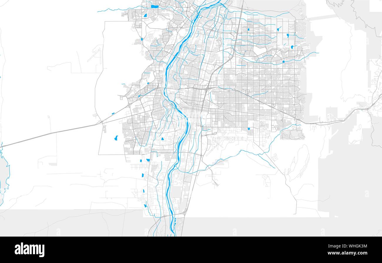 Map of albuquerque hi-res stock photography and images - Alamy