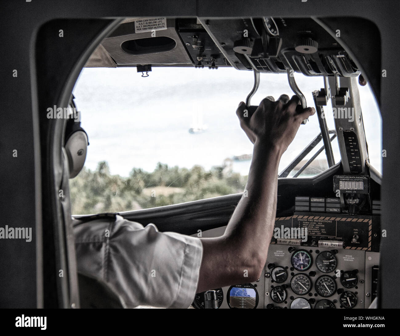 Rear view of cockpit hi-res stock photography and images - Alamy