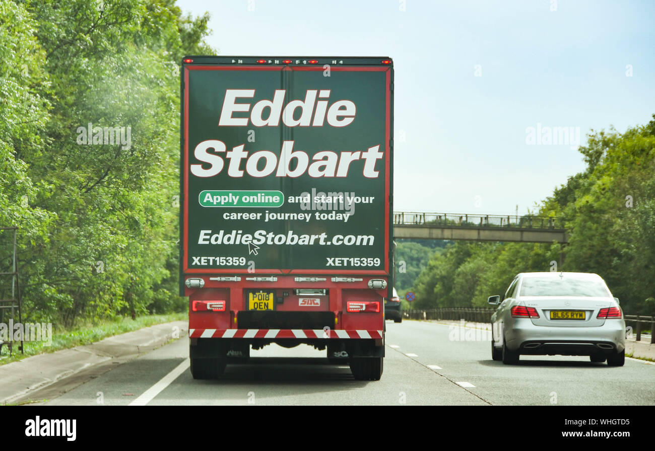 Eddie stobart lorry hi-res stock photography and images - Alamy