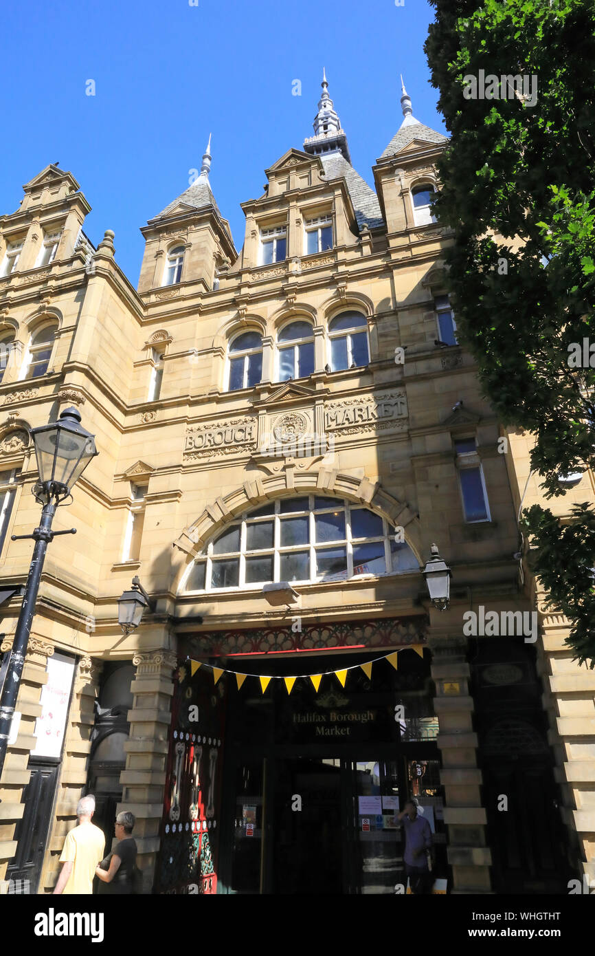 Borough Market, a traditional Victorian covered market in the centre of ...
