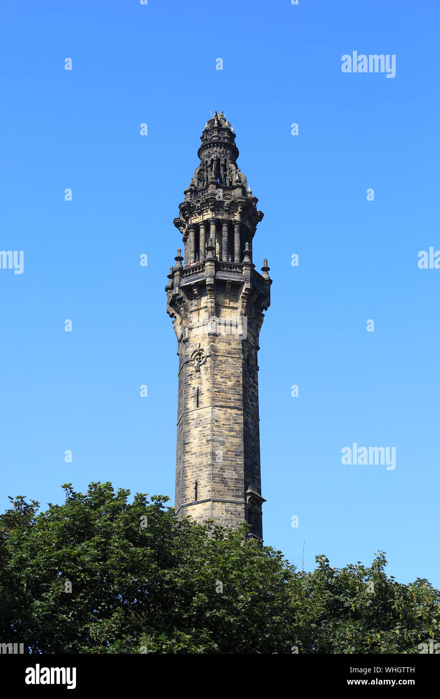 Wainhouse Tower, a folly in the parish of King Cross, and at 275 ft ...