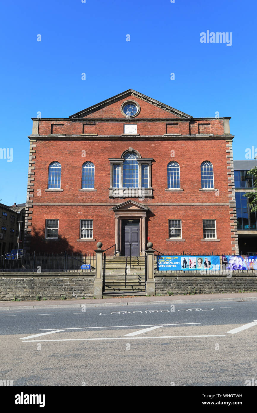 The historic Square Chapel, built in 1772, now used for films, theatre ...