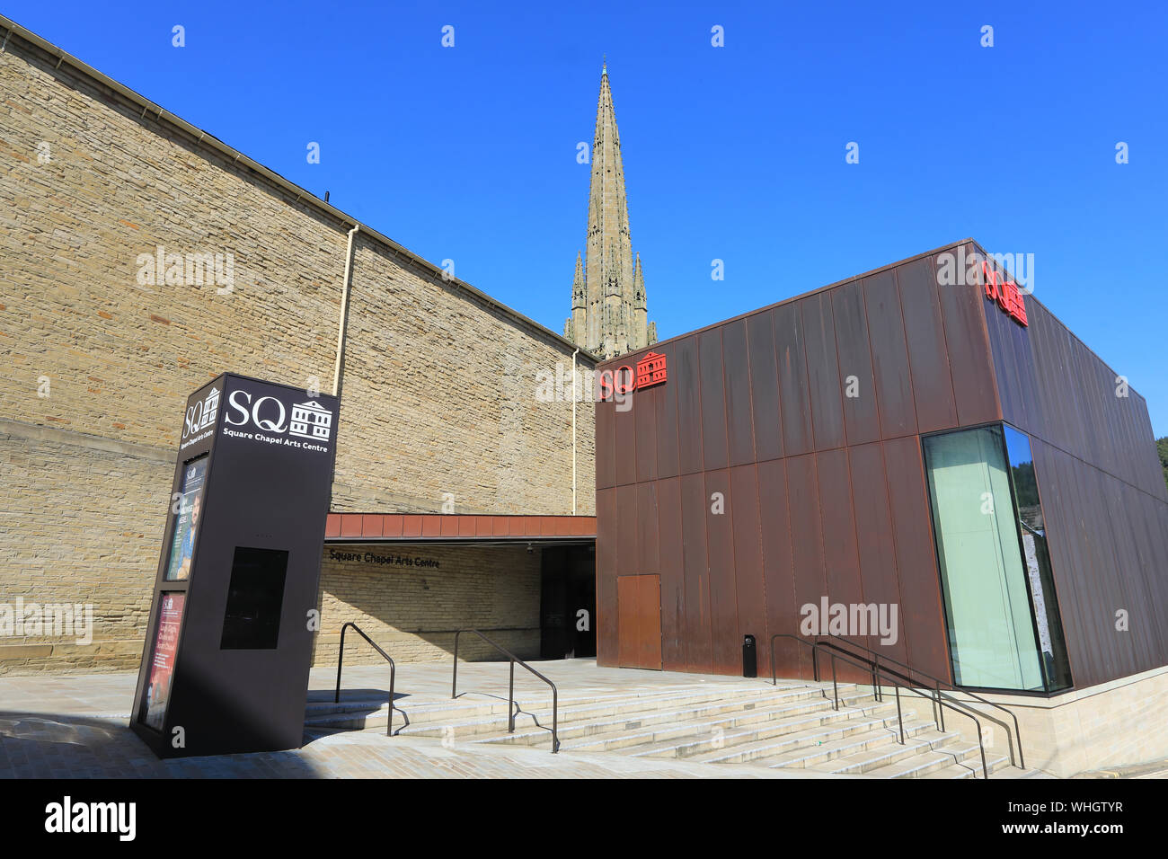 The historic Square Chapel, built in 1772, now used for films, theatre ...