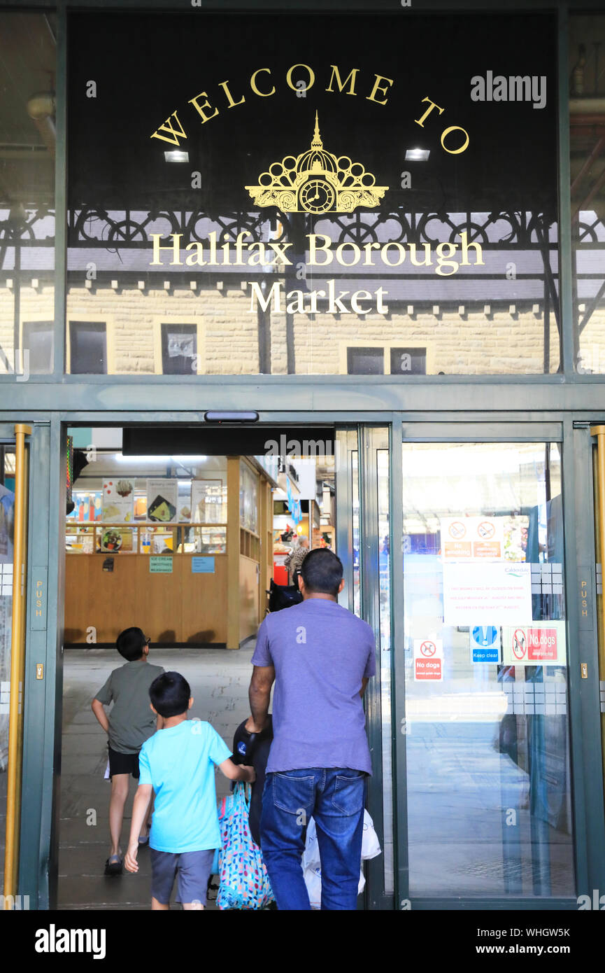 Borough Market, a traditional Victorian covered market in the centre of ...
