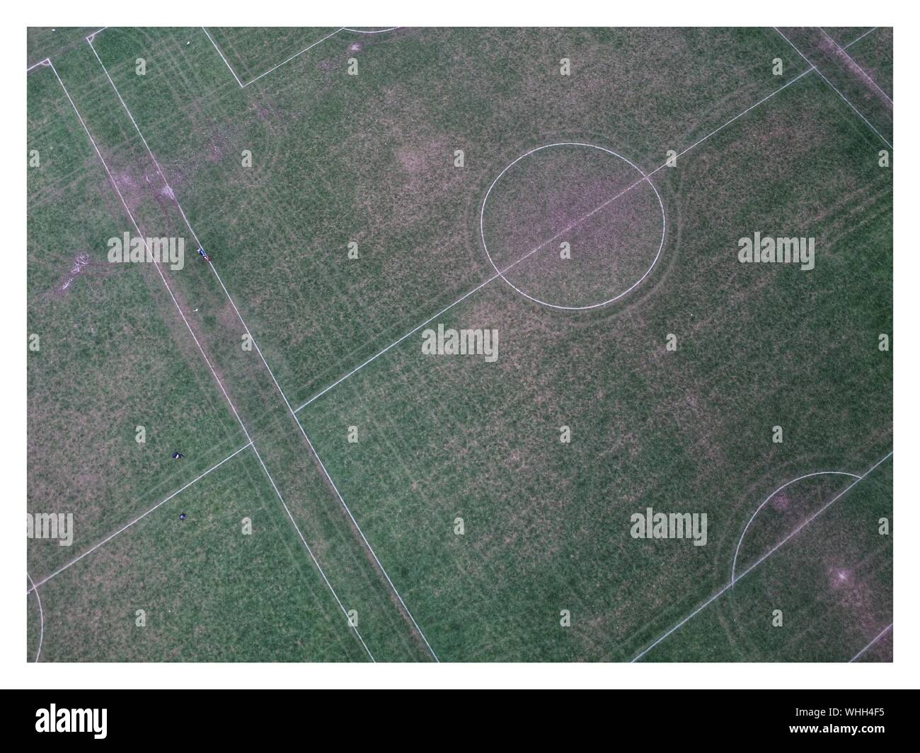 Empty sport field Cut Out Stock Images & Pictures - Alamy