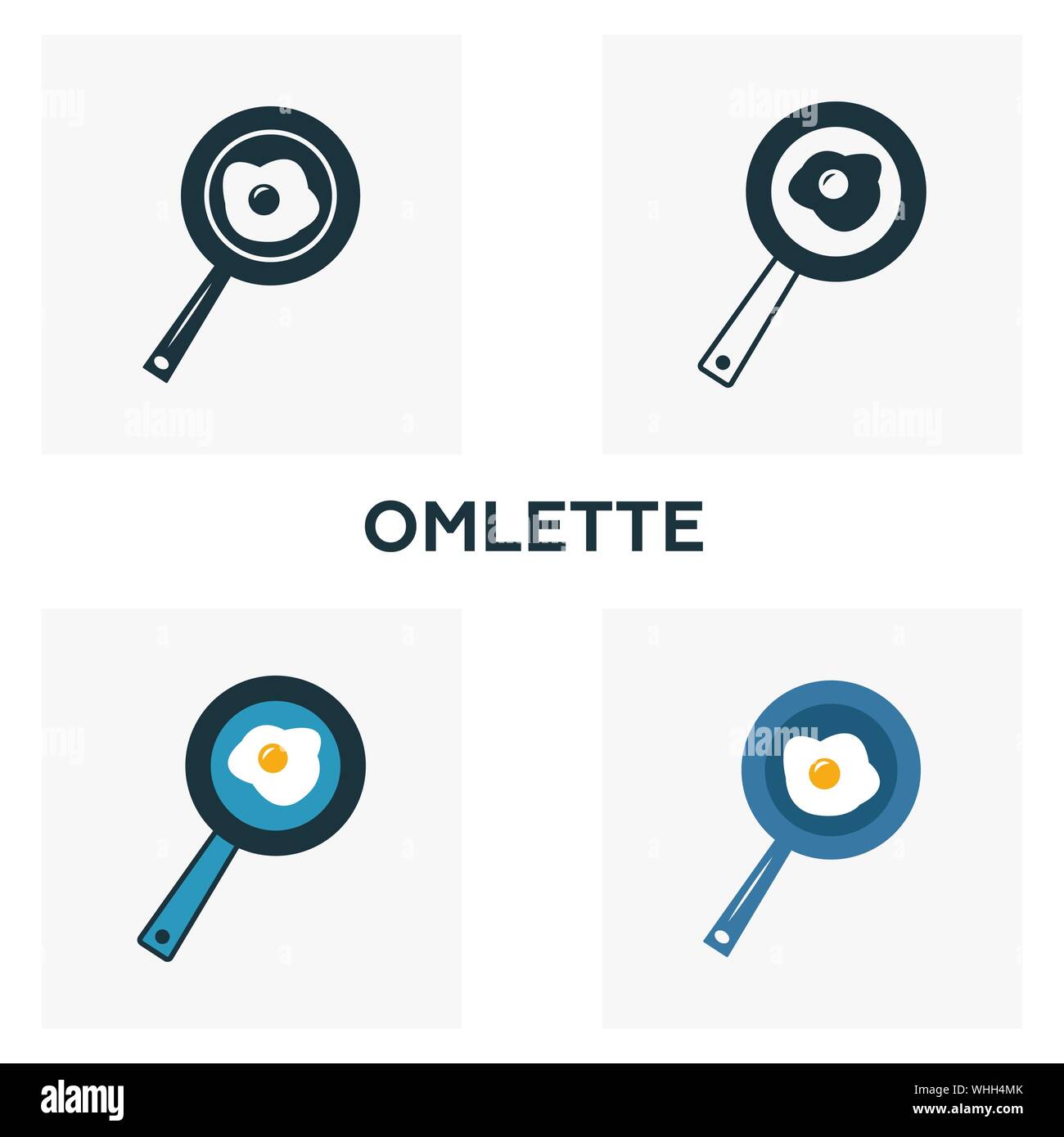 Delivery icon set. Four elements in diferent styles from fastfood icons ...