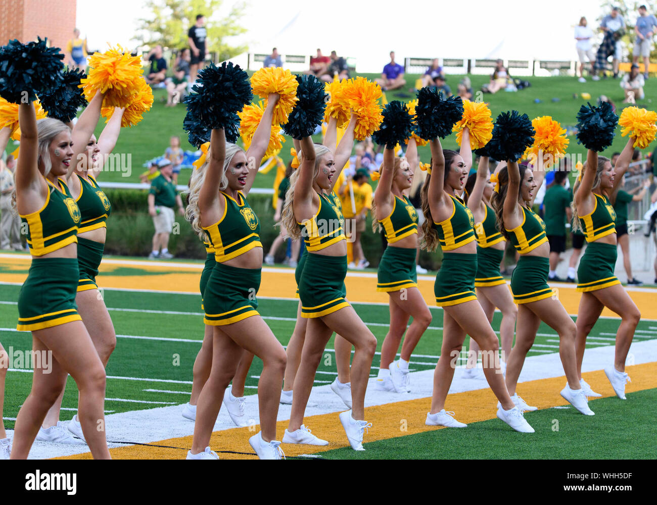 Baylor bears cheerleaders hi-res stock photography and images - Alamy