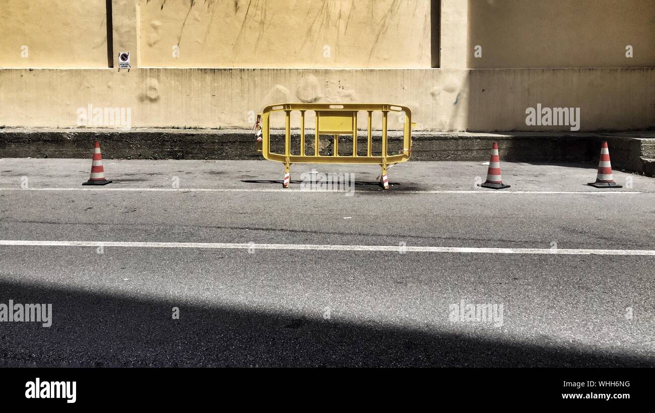 Street Barricades High Resolution Stock Photography and Images - Alamy