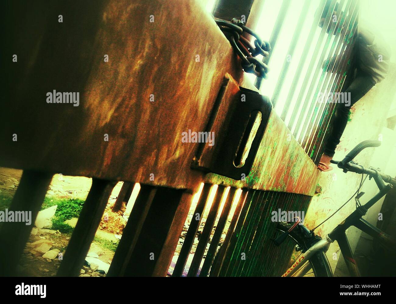 Climbing gate hi-res stock photography and images - Alamy