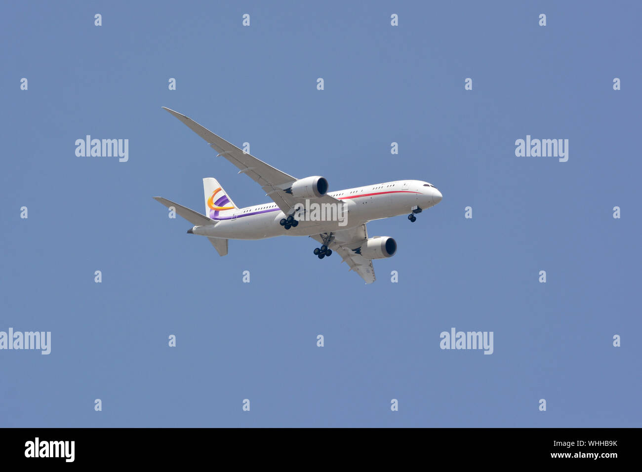 Deer Jet - Boeing 787-8 Dreamliner airplane Stock Photo - Alamy