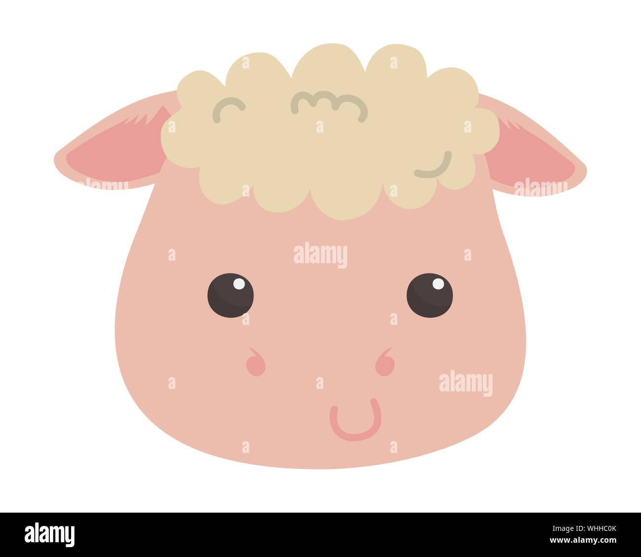 Sheep cartoon design, Animal cute zoo life nature and fauna theme ...