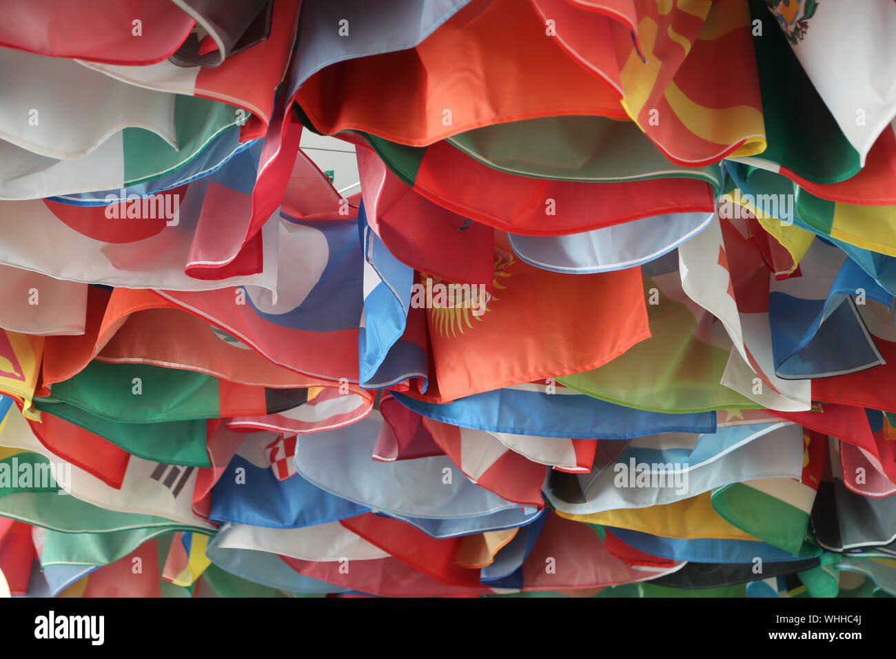 Multi national flags hi-res stock photography and images - Alamy