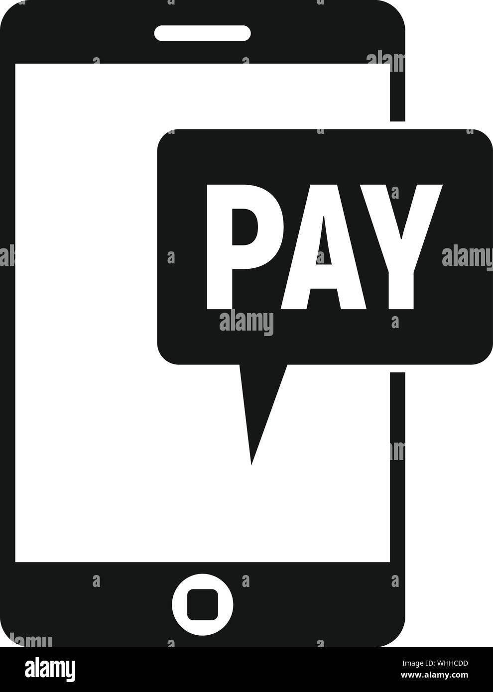 Web payment icon. Simple illustration of web payment vector icon for ...