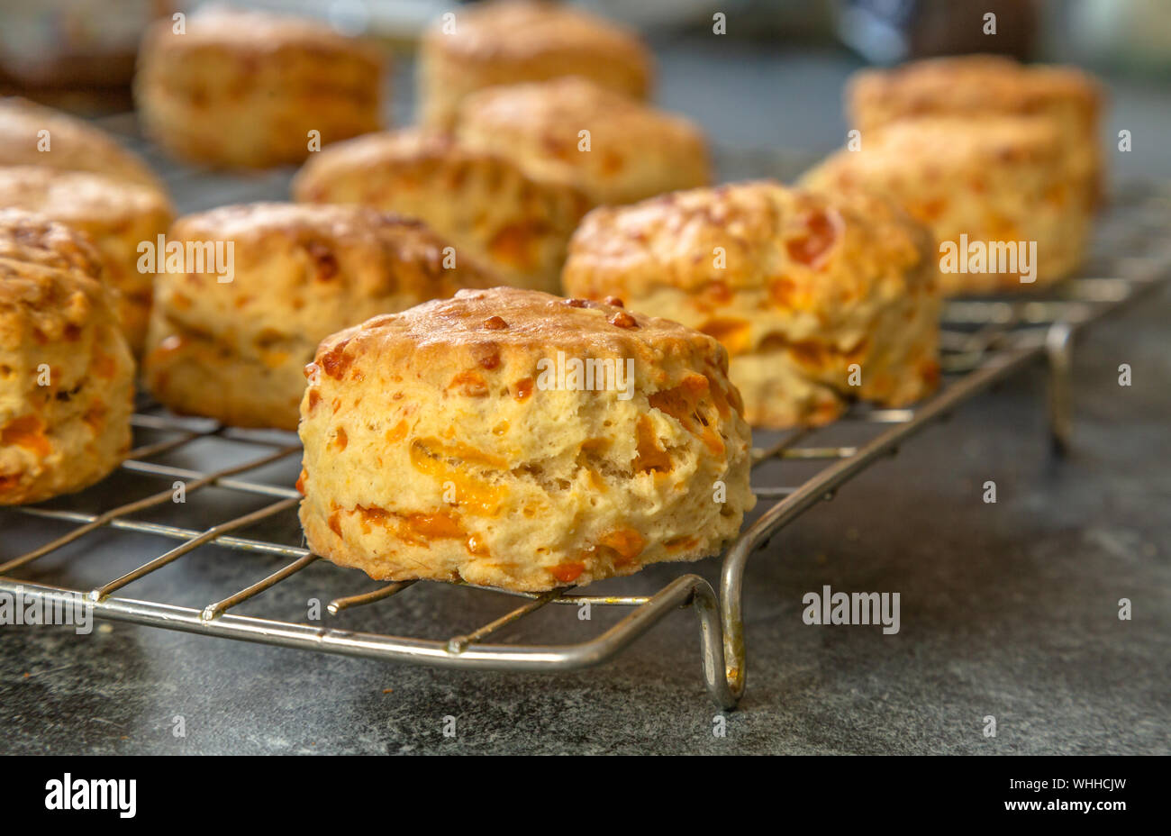 Scones on a tray hi-res stock photography and images - Alamy