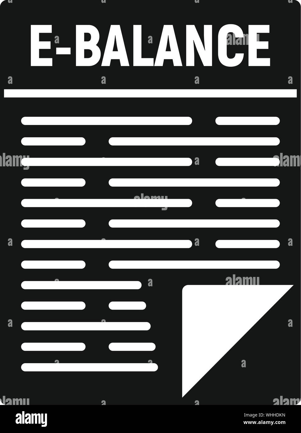 Internet money balance icon. Simple illustration of internet money ...