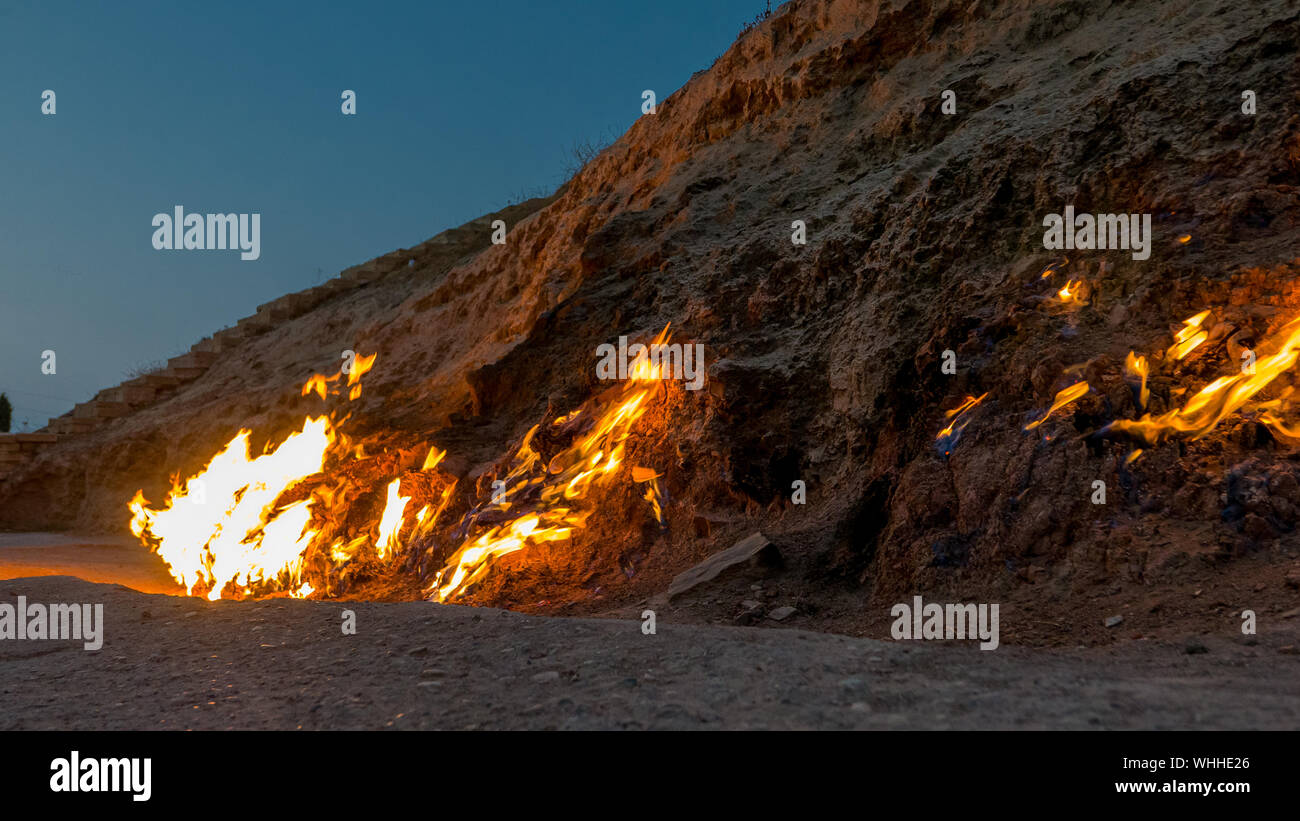 Natural gas fire burning hi-res stock photography and images - Alamy