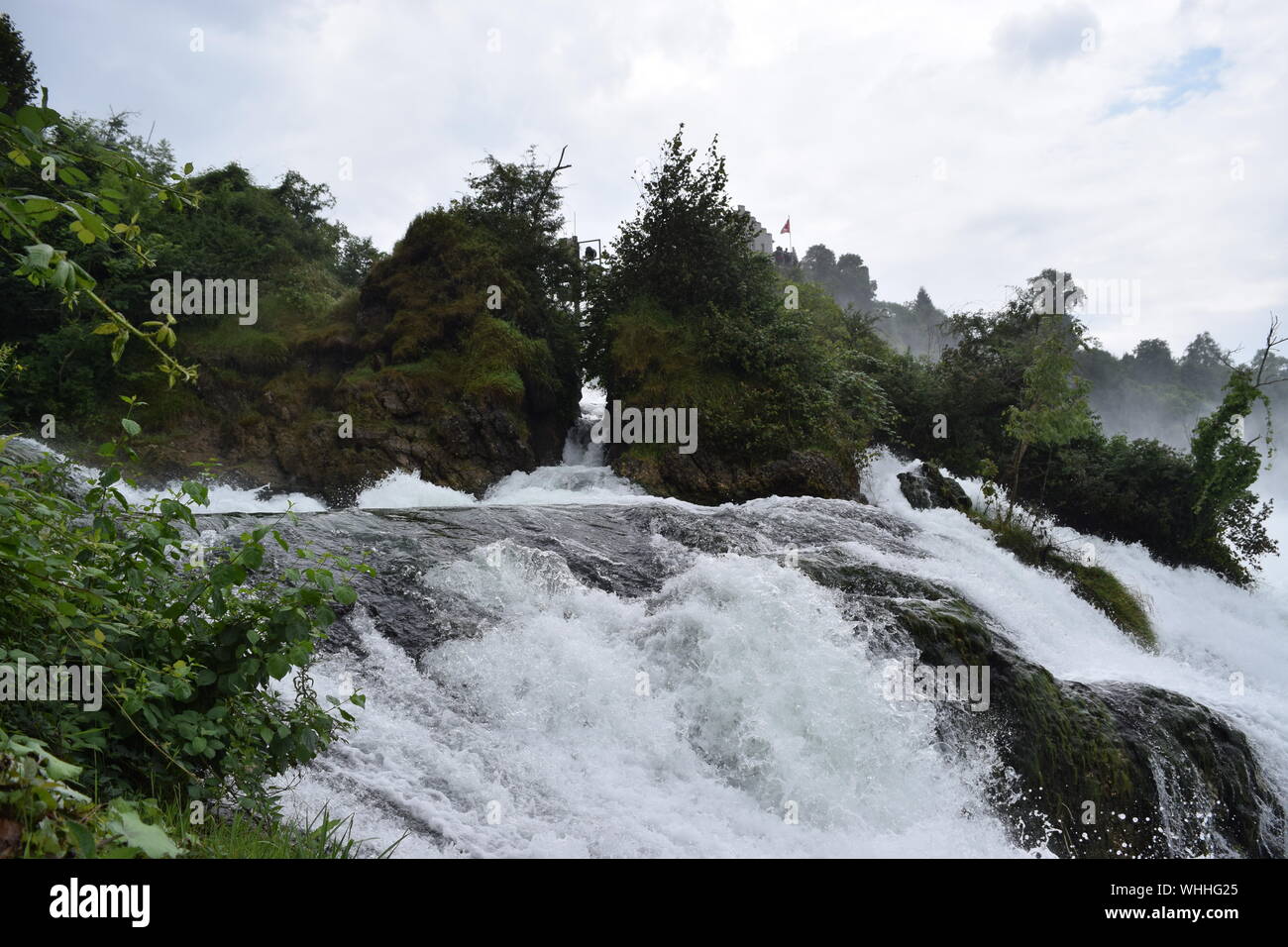 Rhinefalls Switzerland The largest European waterfalls, located on ...
