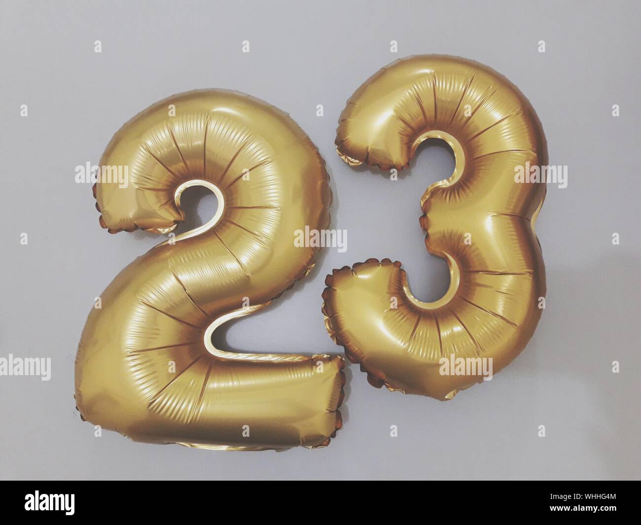 Helium balloon number hi-res stock photography and images - Alamy