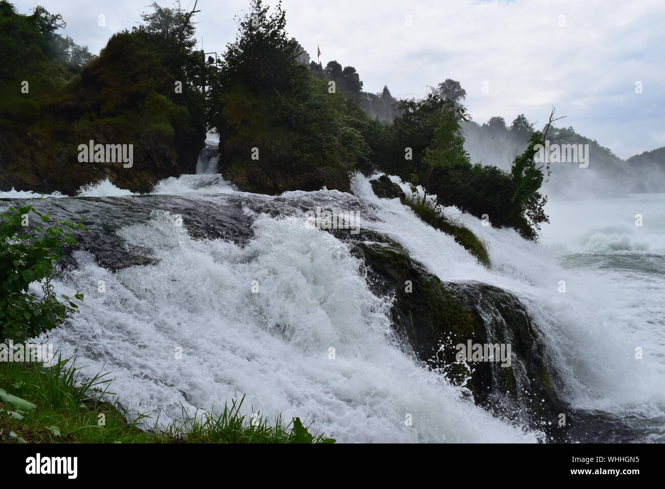 Rhinefalls Switzerland The largest European waterfalls, located on ...