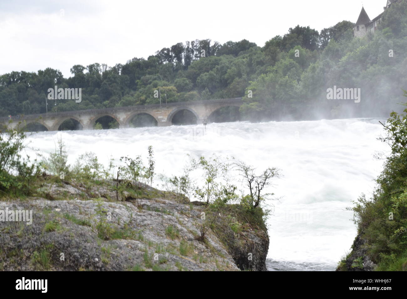 Rhinefalls Switzerland The largest European waterfalls, located on ...