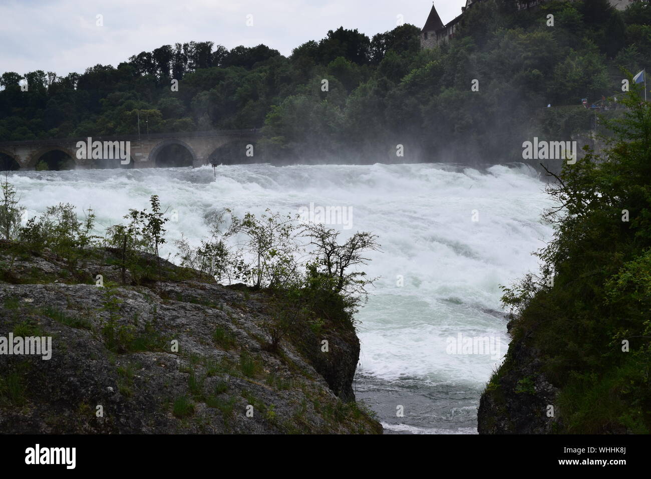 Rhinefalls Switzerland The largest European waterfalls, located on ...