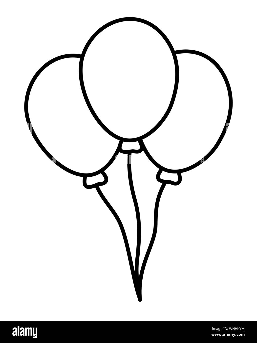 Balloons design, Party celebration entertainment holiday birthday and ...