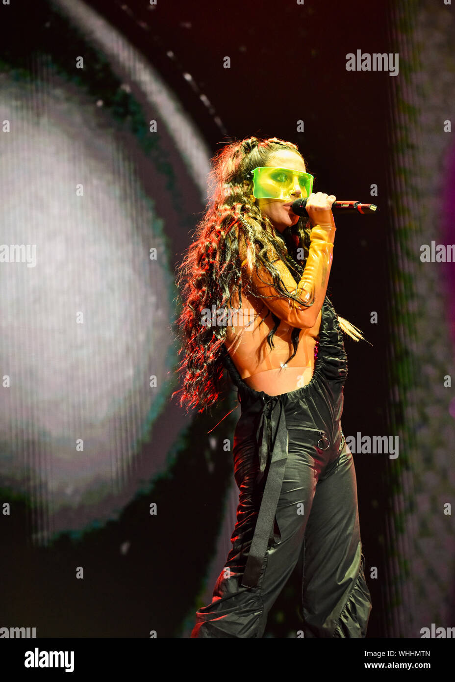 Pop star, and former N-Dubz singer, Tulisa performs at this years ...