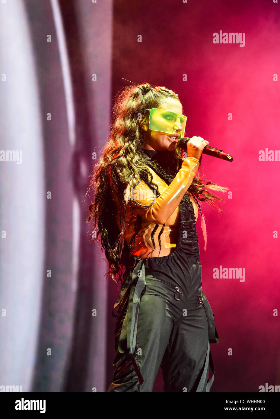 Tulisa singing hi-res stock photography and images - Alamy