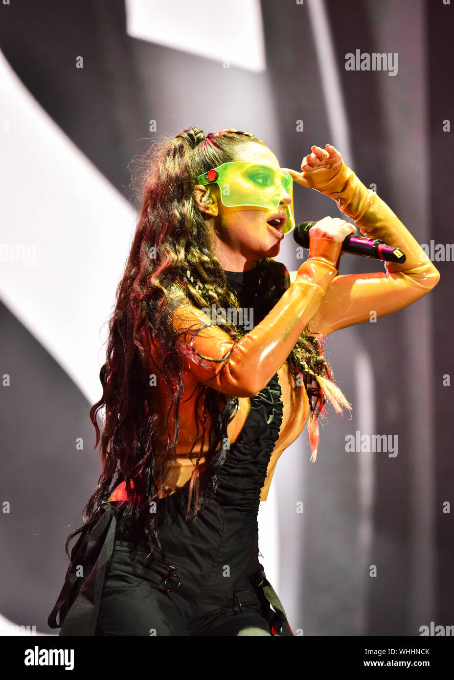 Pop star, and former N-Dubz singer, Tulisa performs at this years ...