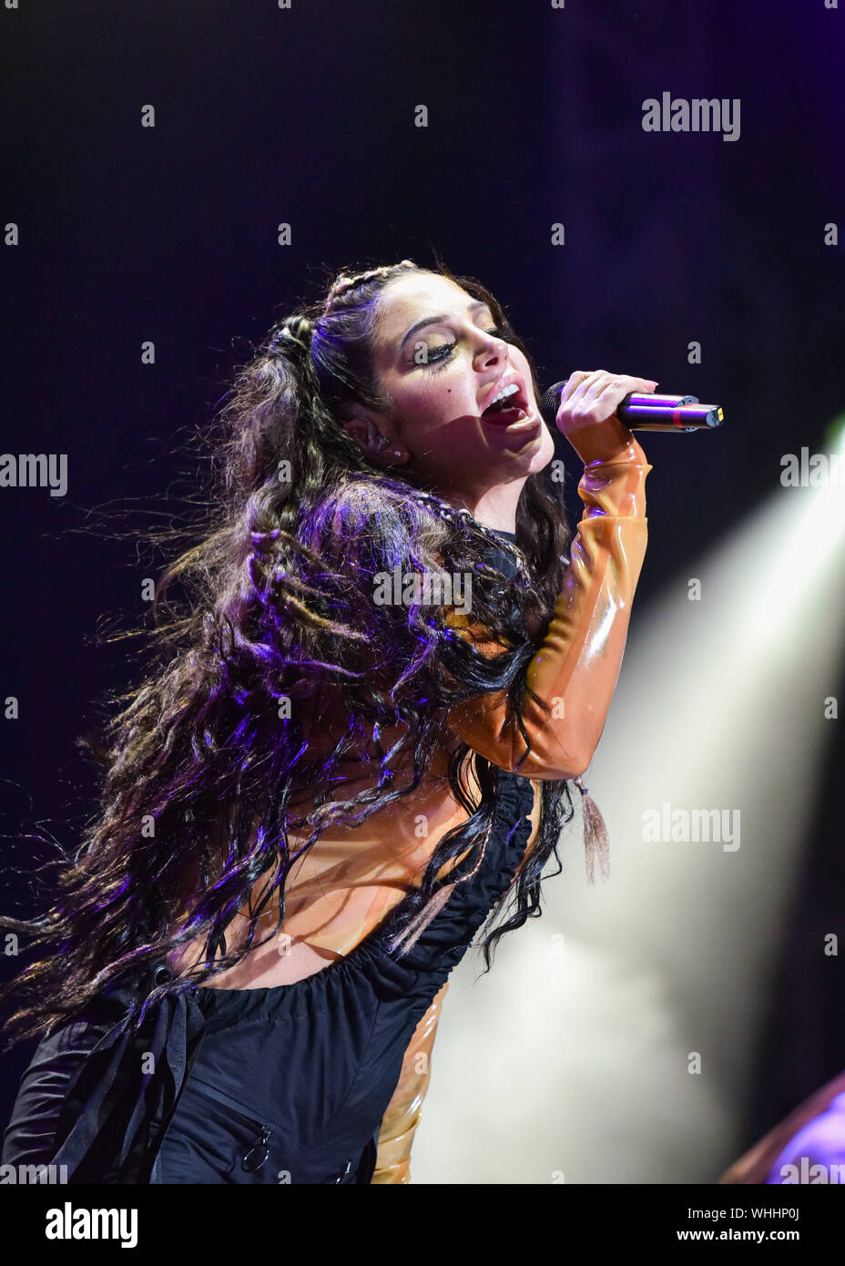 Pop star, and former N-Dubz singer, Tulisa performs at this years ...