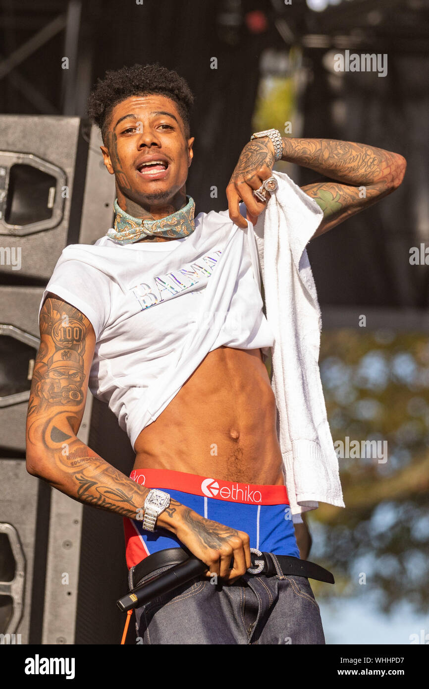 September 1, 2019, Philadelphia, Pennsylvania, U.S: Rapper BLUEFACE ...