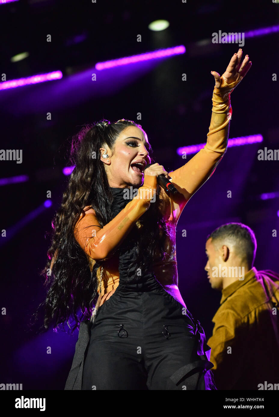 Pop star, and former N-Dubz singer, Tulisa performs at this years ...