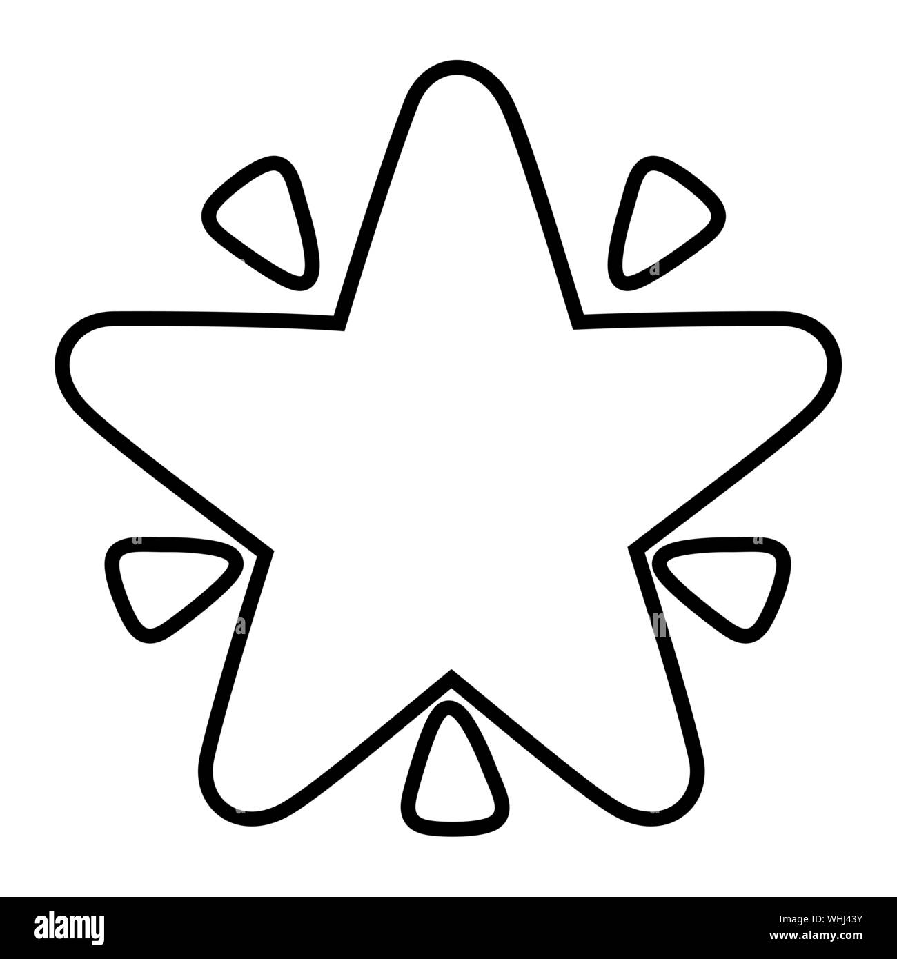 Star shape design, Decoration award success style web rating and ...