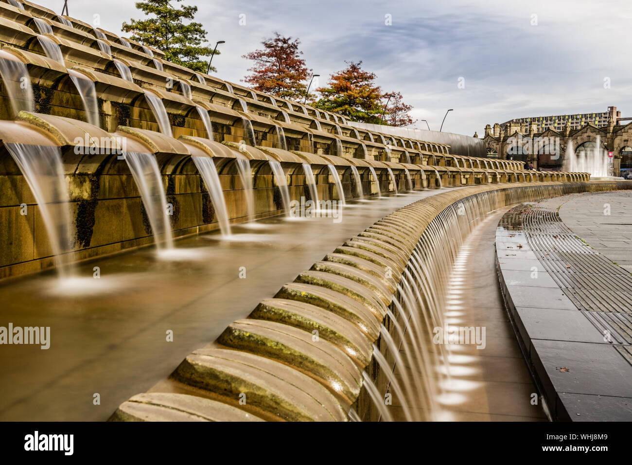 Sheffield Rail Station Stock Photo - Alamy