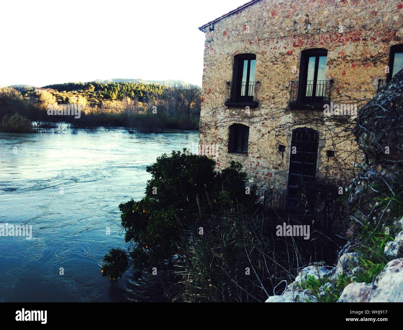 Old ruined balcony hi-res stock photography and images - Alamy