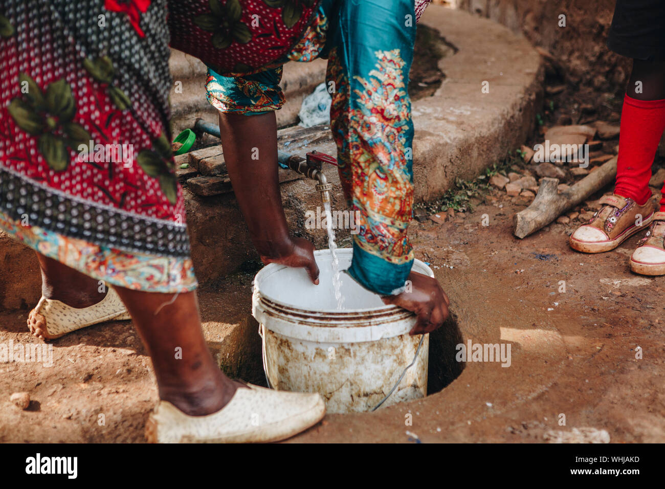 Collecting Water Survival High Resolution Stock Photography and Images ...