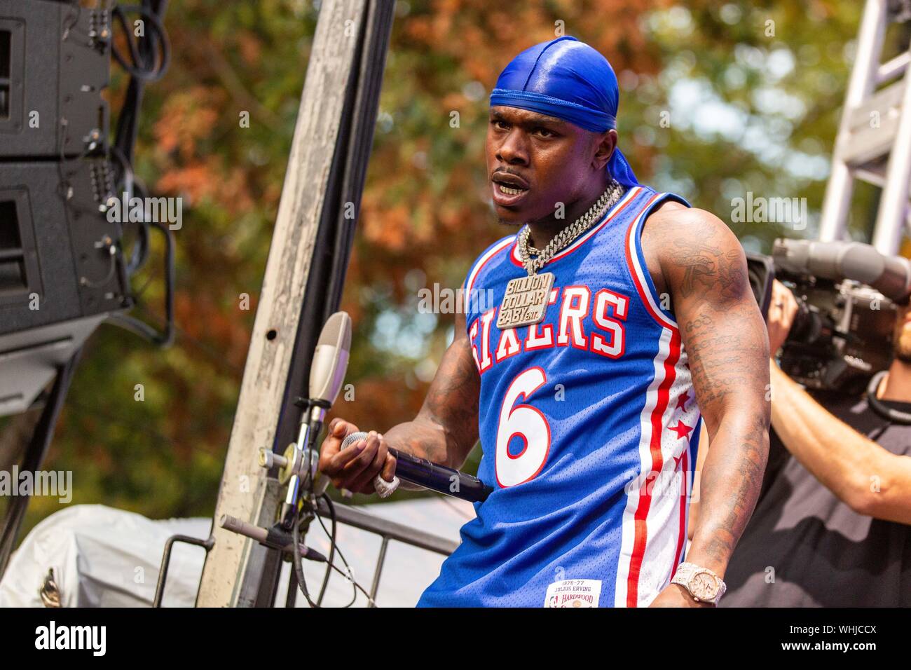 September 1, 2019, Philadelphia, Pennsylvania, U.S: Rapper DABABY ...