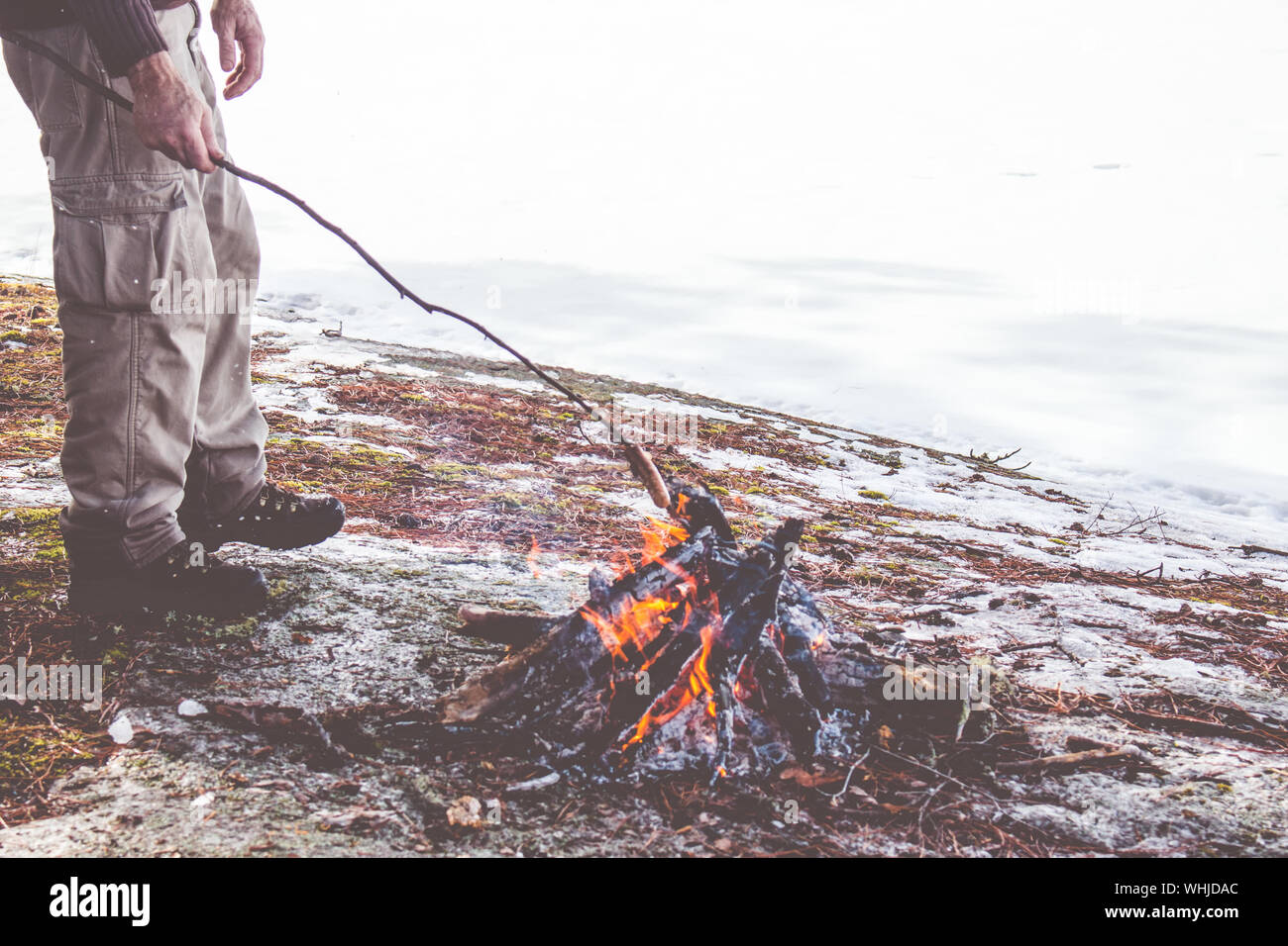Fire sausage hi-res stock photography and images - Alamy