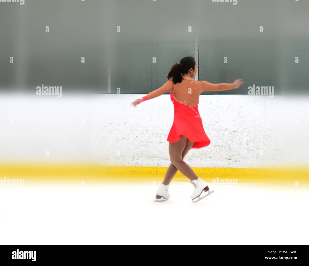 Skating on ice hi-res stock photography and images - Alamy
