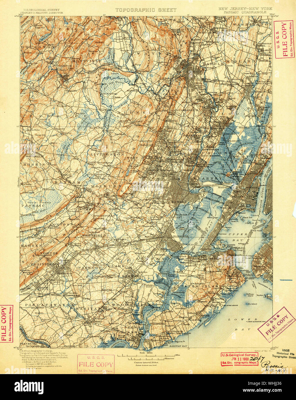 Map of passaic hi-res stock photography and images - Alamy