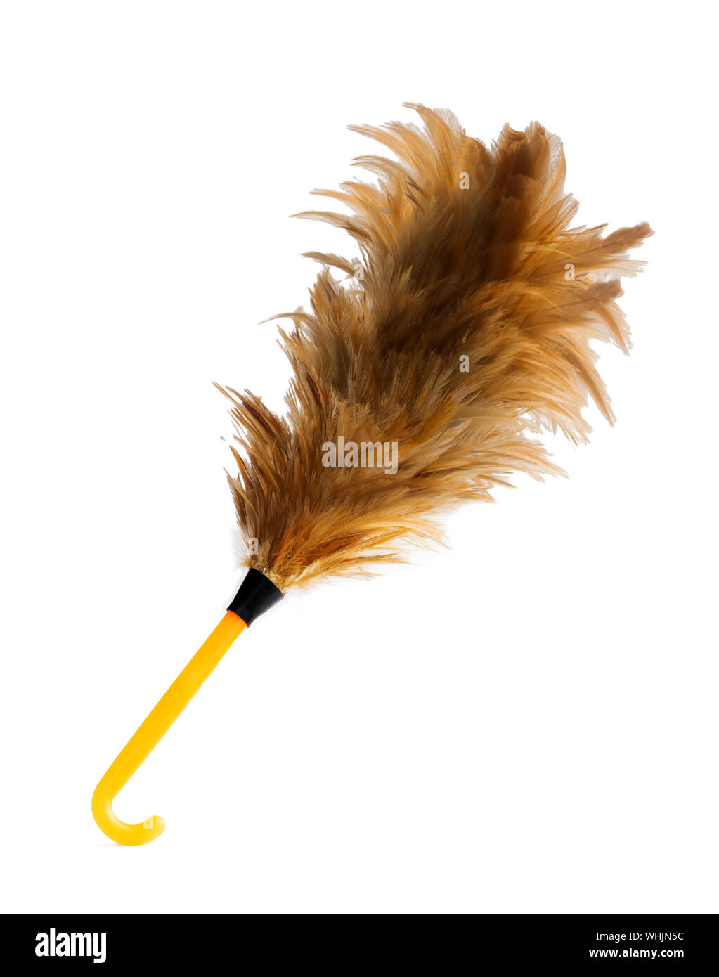 White feather duster hi-res stock photography and images - Alamy