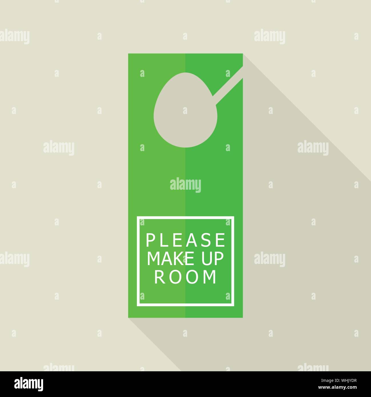 Please up room sign Stock Vector Images - Alamy