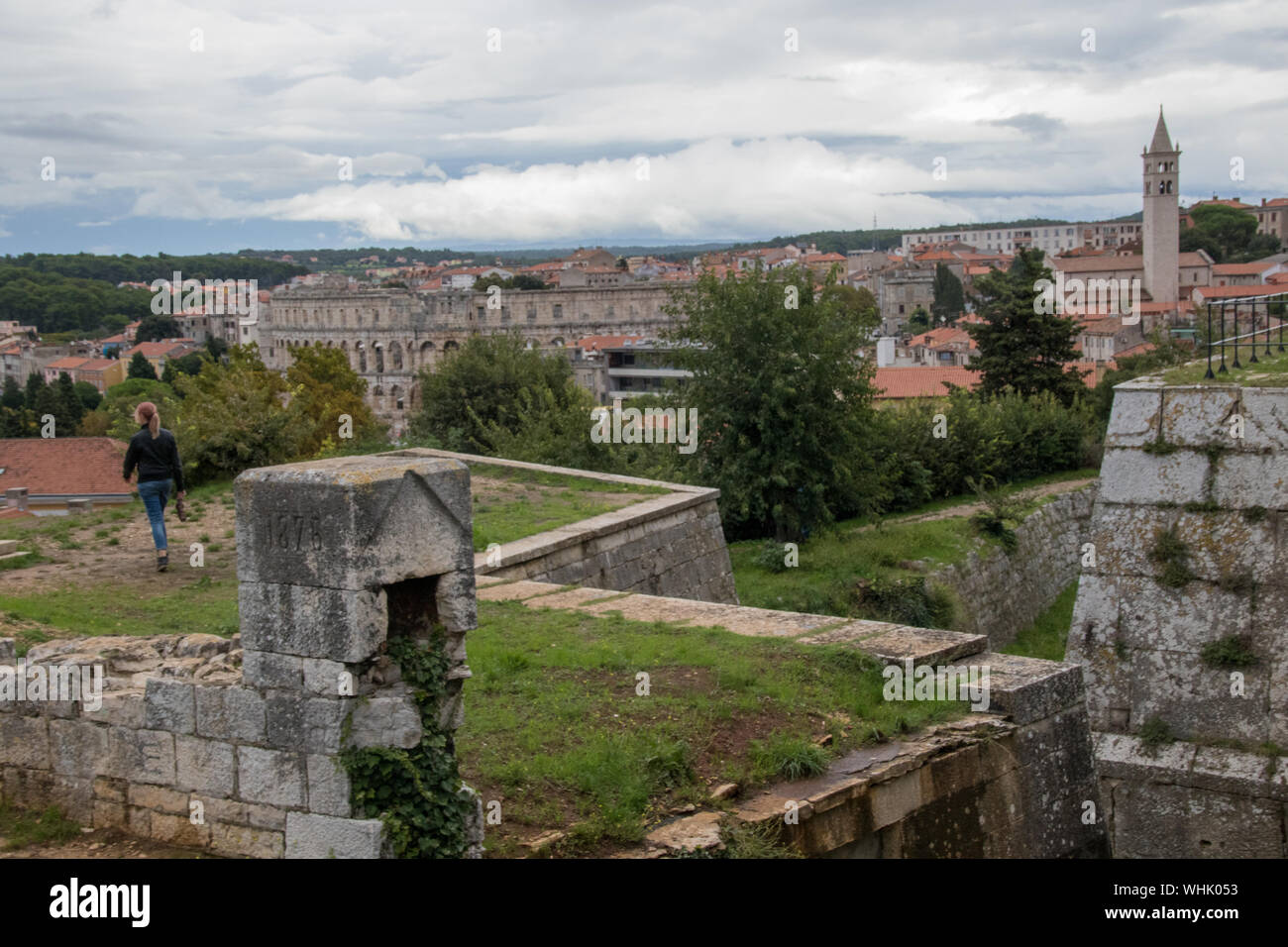 Amphitheater roman pula museum hi-res stock photography and images - Alamy